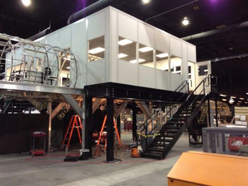 Elevated Modular Office or Control Rooms - South Atlantic Systems Group